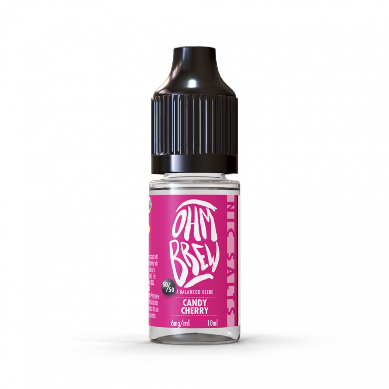 Balanced Blends - Candy Cherry Nic Salt - Ohm Brew E-Liquids